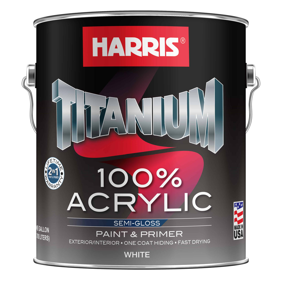 Harris® Titanium Satin - Harris Paints – COLORS & MORE, INC.