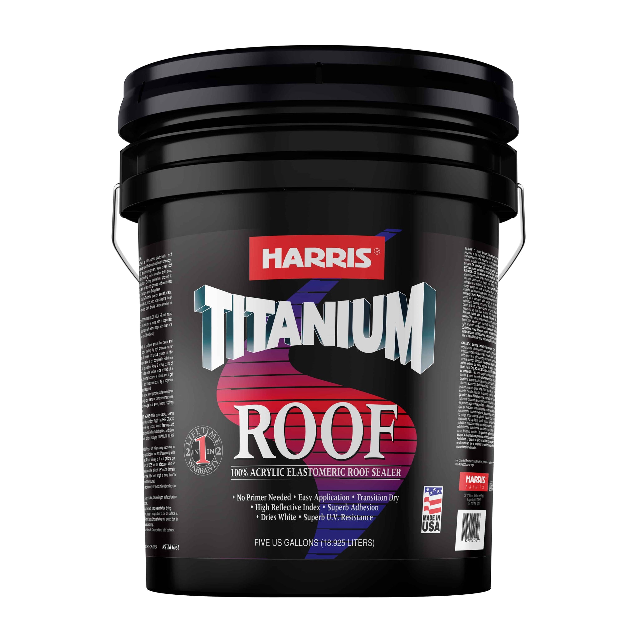 Titanium Roof Sealer - Harris Paints – COLORS & MORE, INC.