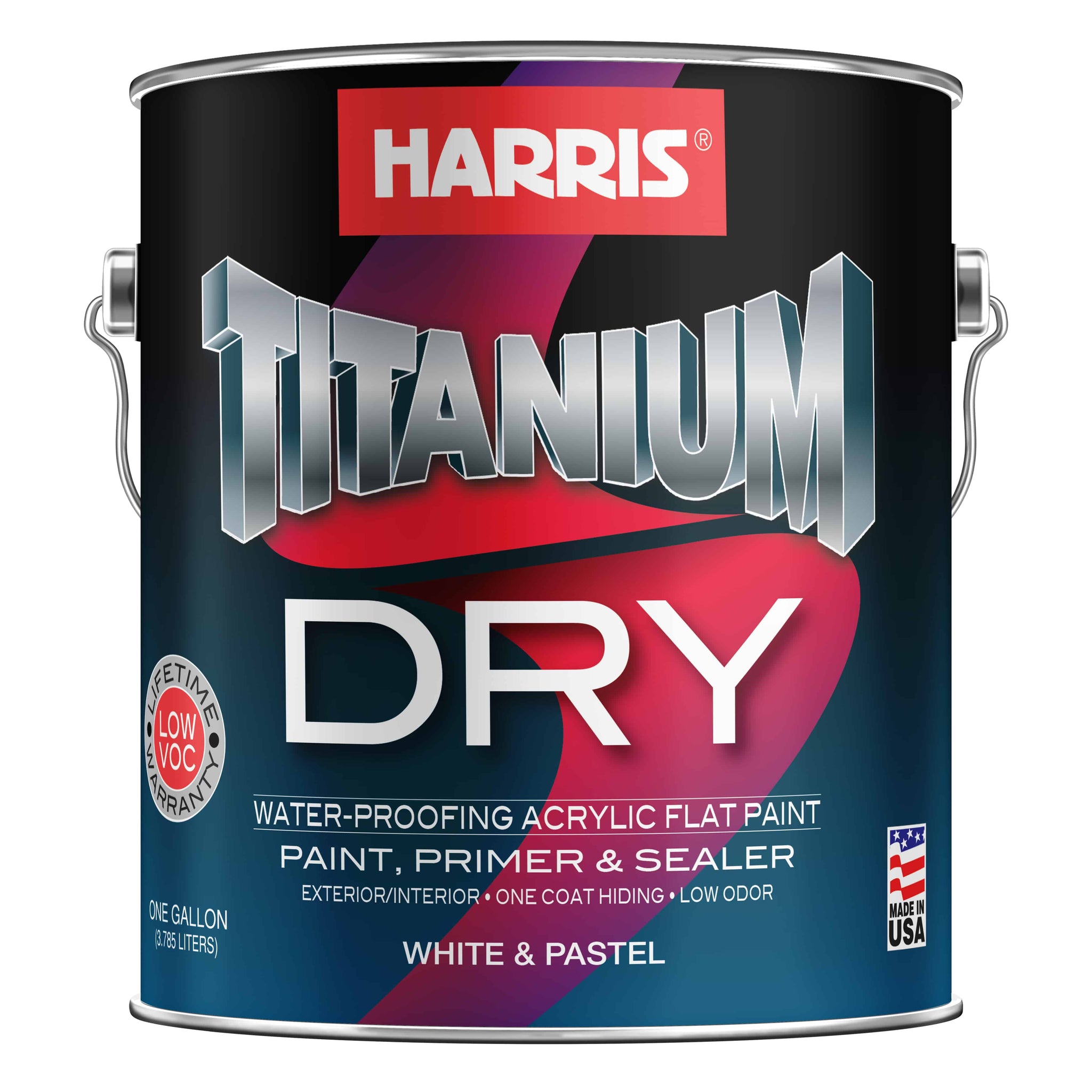 Harris® Titanium Dry Flat - Harris Paints – COLORS & MORE, INC.